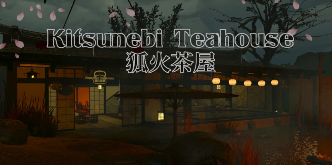 Kitsunebi Teahouse – Wolfoshi, French Furry Exploring Worlds in VR