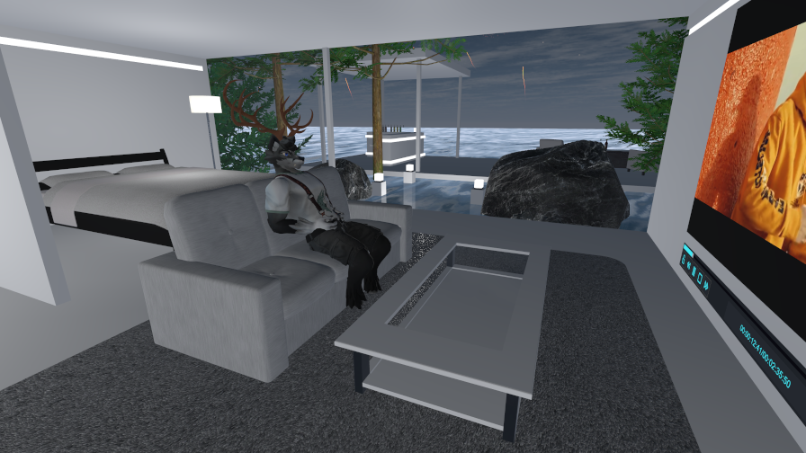 White Room – Wolfoshi, French Furry Exploring Worlds in VR