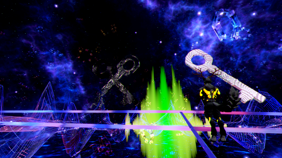 Kuiwa’s Particle Hell – Wolfoshi, French Furry Exploring Worlds in VR