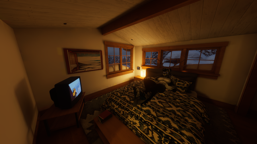 Snowpeak Retreat – Wolfoshi, French Furry Exploring Worlds in VR