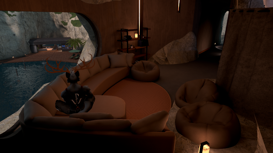 Cliff Cove – Wolfoshi, French Furry Exploring Worlds in VR
