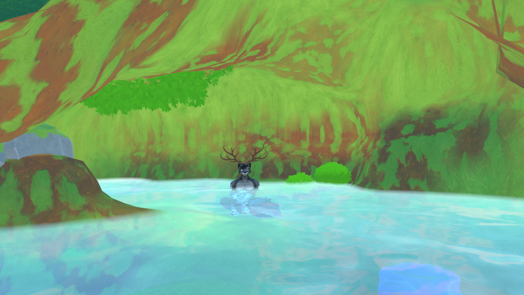 L Ancient Ruins – Wolfoshi, French Furry Exploring Worlds in VR