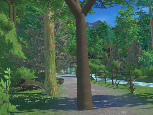 memo forest – Wolfoshi, French Furry Exploring Worlds in VR