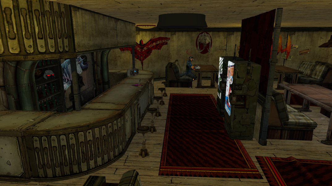 Borderlands Bar – Wolfoshi, French Furry Exploring Worlds in VR