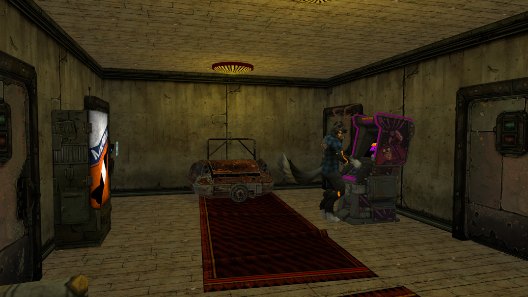 Borderlands Bar – Wolfoshi, French Furry Exploring Worlds in VR