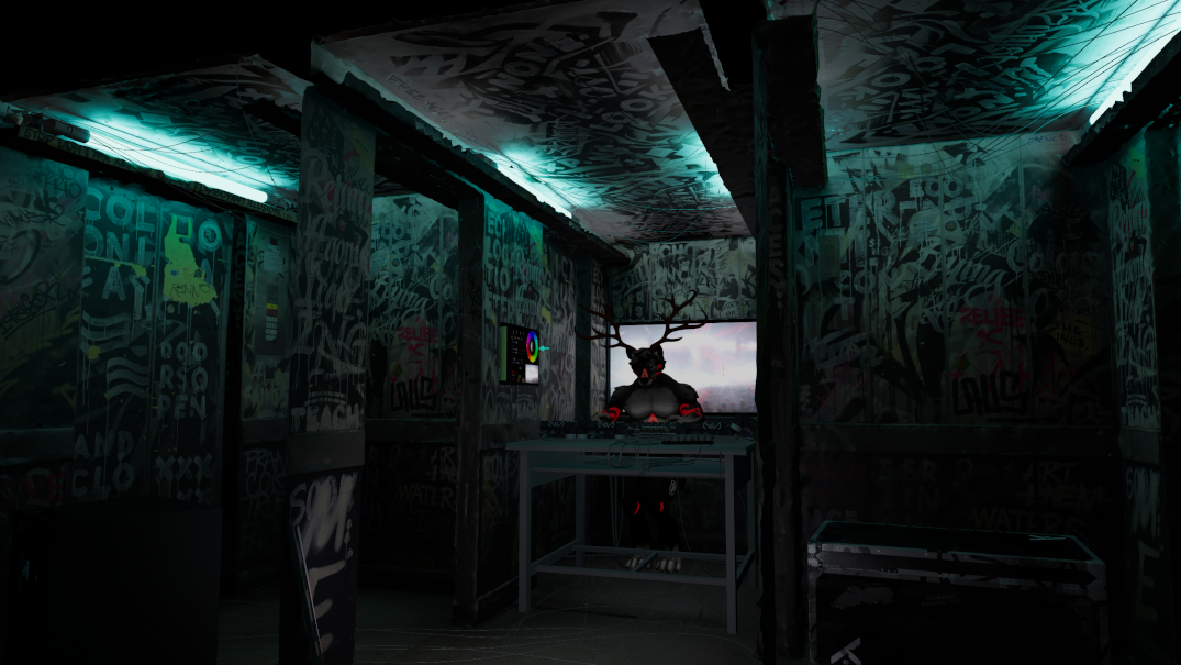 Compartment – Wolfoshi, French Furry Exploring Worlds in VR