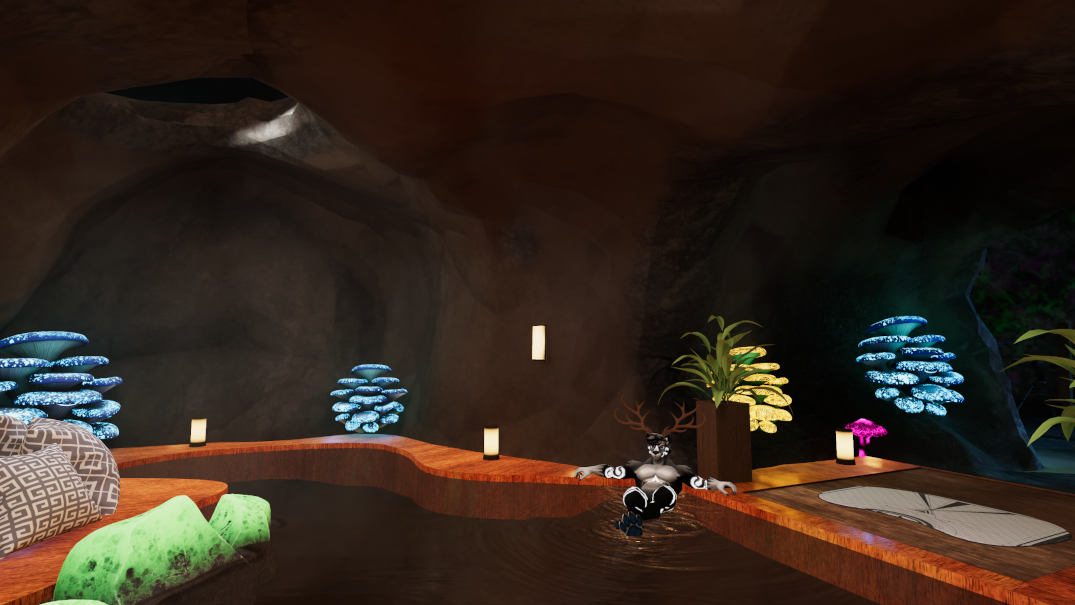 Cuddle Cove – Wolfoshi, French Furry Exploring Worlds in VR