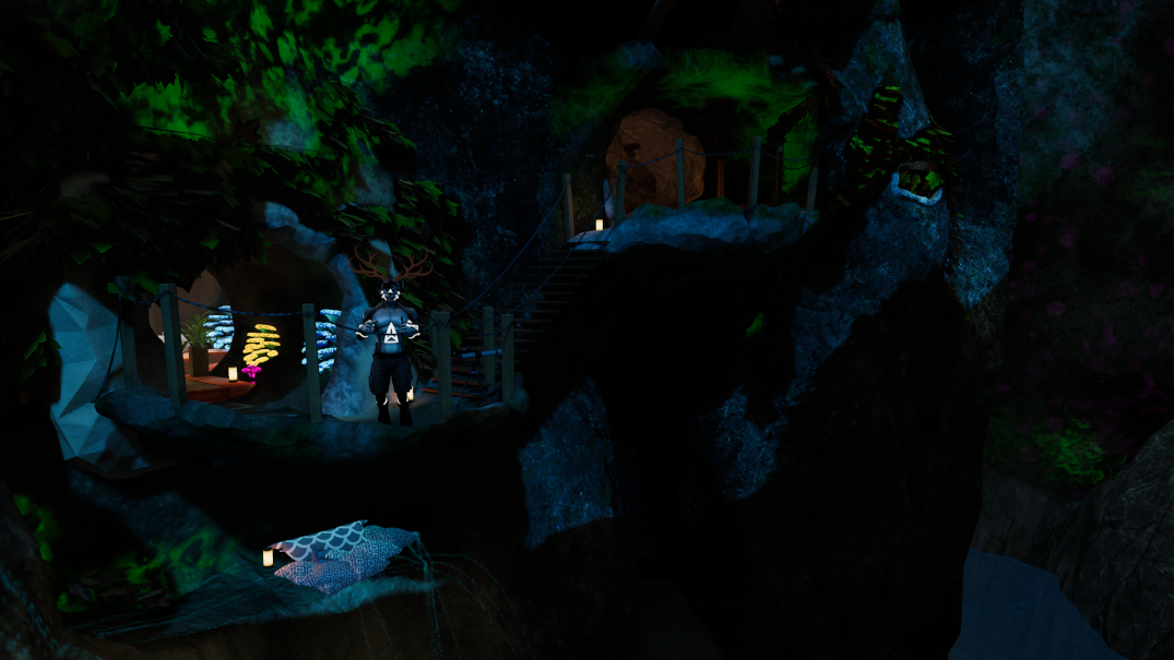Cuddle Cove – Wolfoshi, French Furry Exploring Worlds in VR