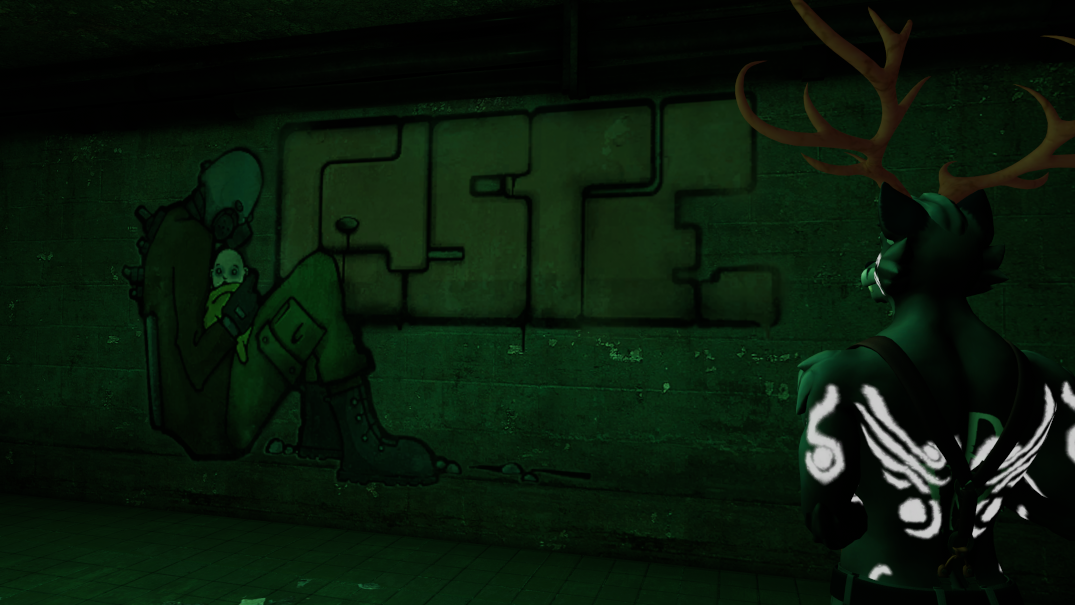 Infested Subway – Wolfoshi, French Furry Exploring Worlds in VR