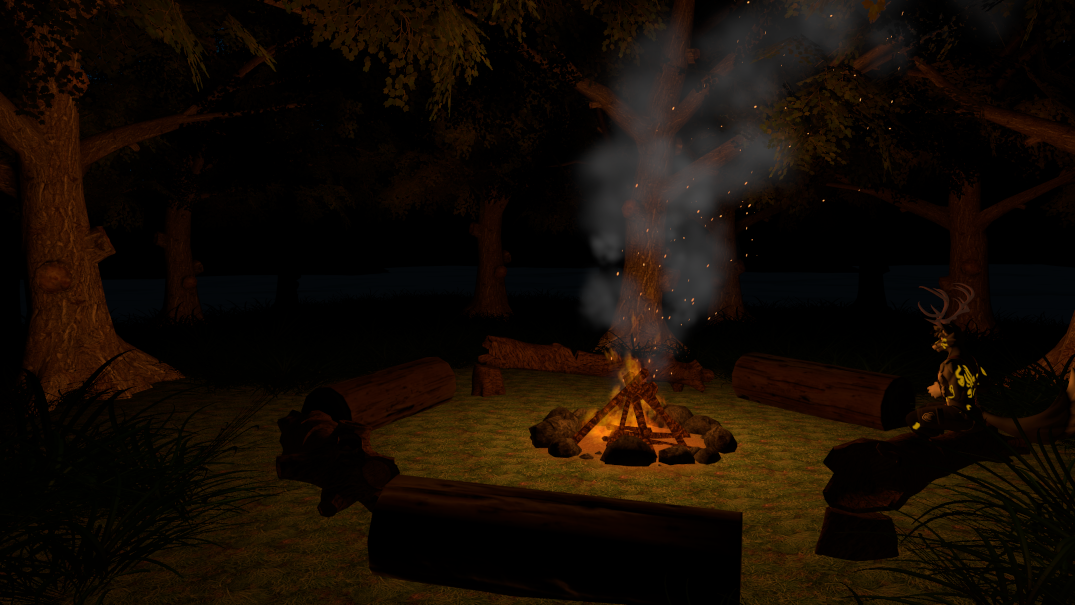 The Campfire – Wolfoshi, French Furry Exploring Worlds in VR