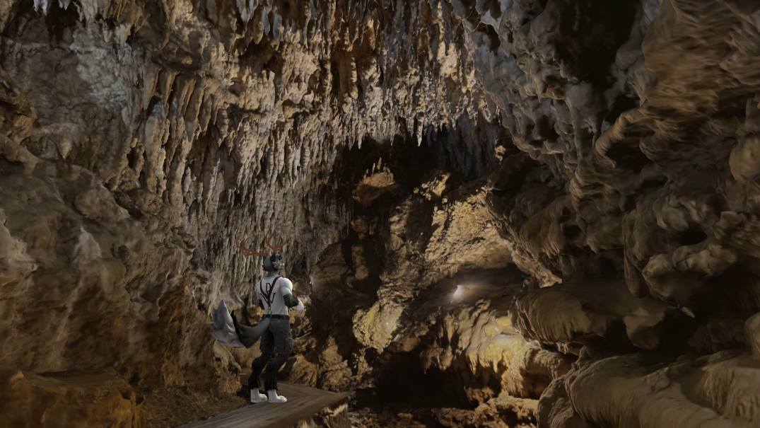 CAVE OKINAWA – Wolfoshi, French Furry Exploring Worlds in VR