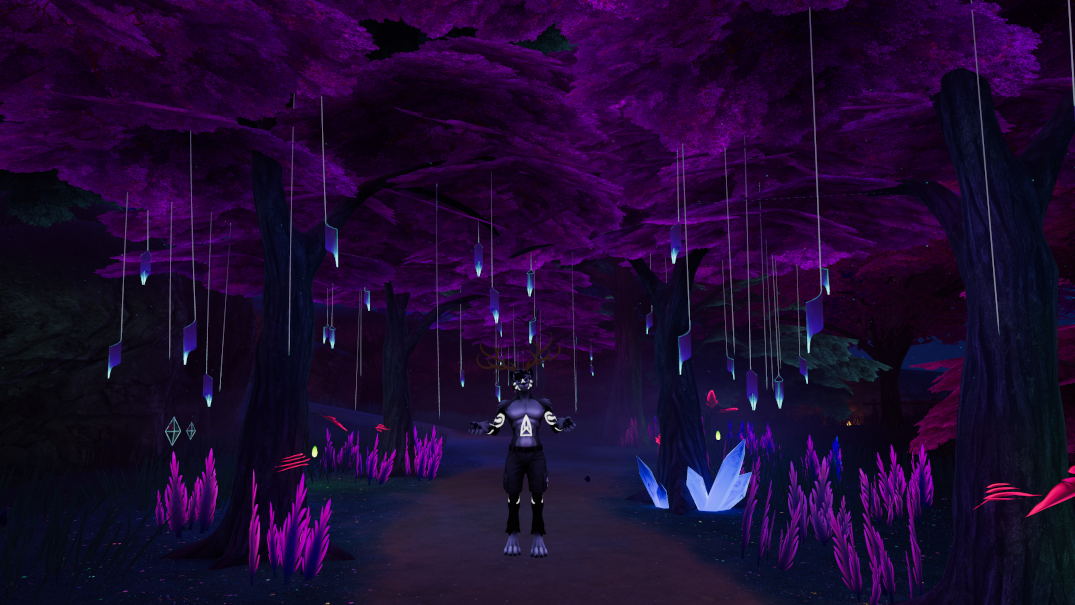 Furality Luma˸ Crystal Forest – Wolfoshi, French Furry Exploring Worlds ...