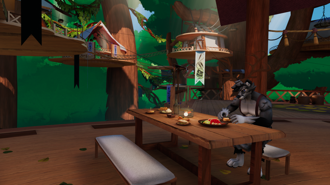 Furality Sylva˸ Treehouse Village – Wolfoshi, French Furry Exploring ...
