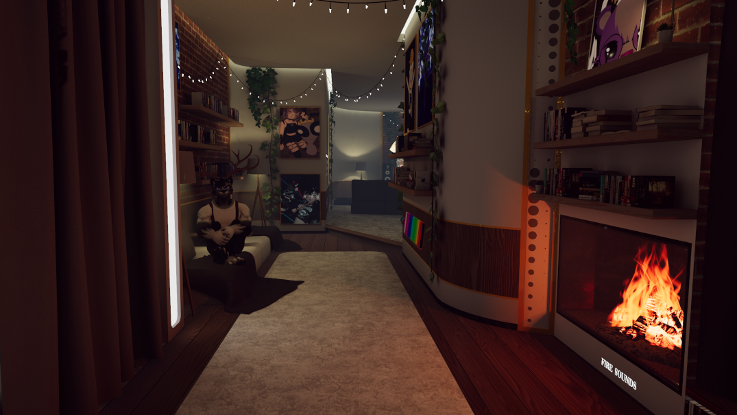 The Observatory – Wolfoshi, French Furry Exploring Worlds in VR