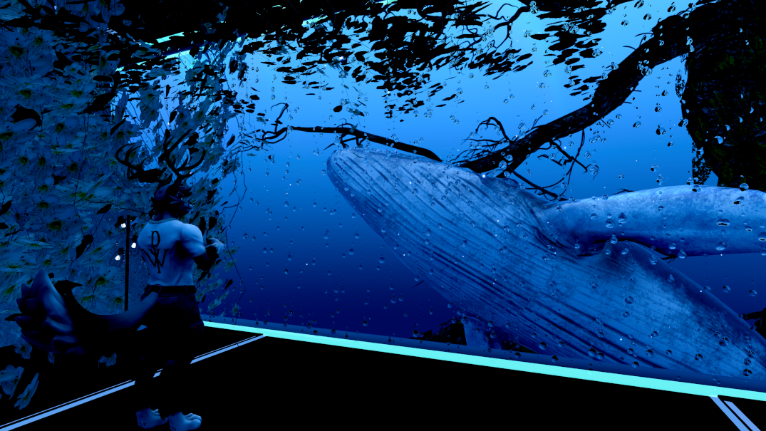 Azure Abyss – Wolfoshi, French Furry Exploring Worlds in VR