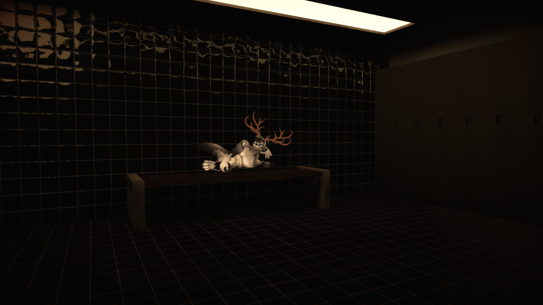 Liminal Dreams˸ The Poolrooms – Wolfoshi, French Furry Exploring Worlds in VR