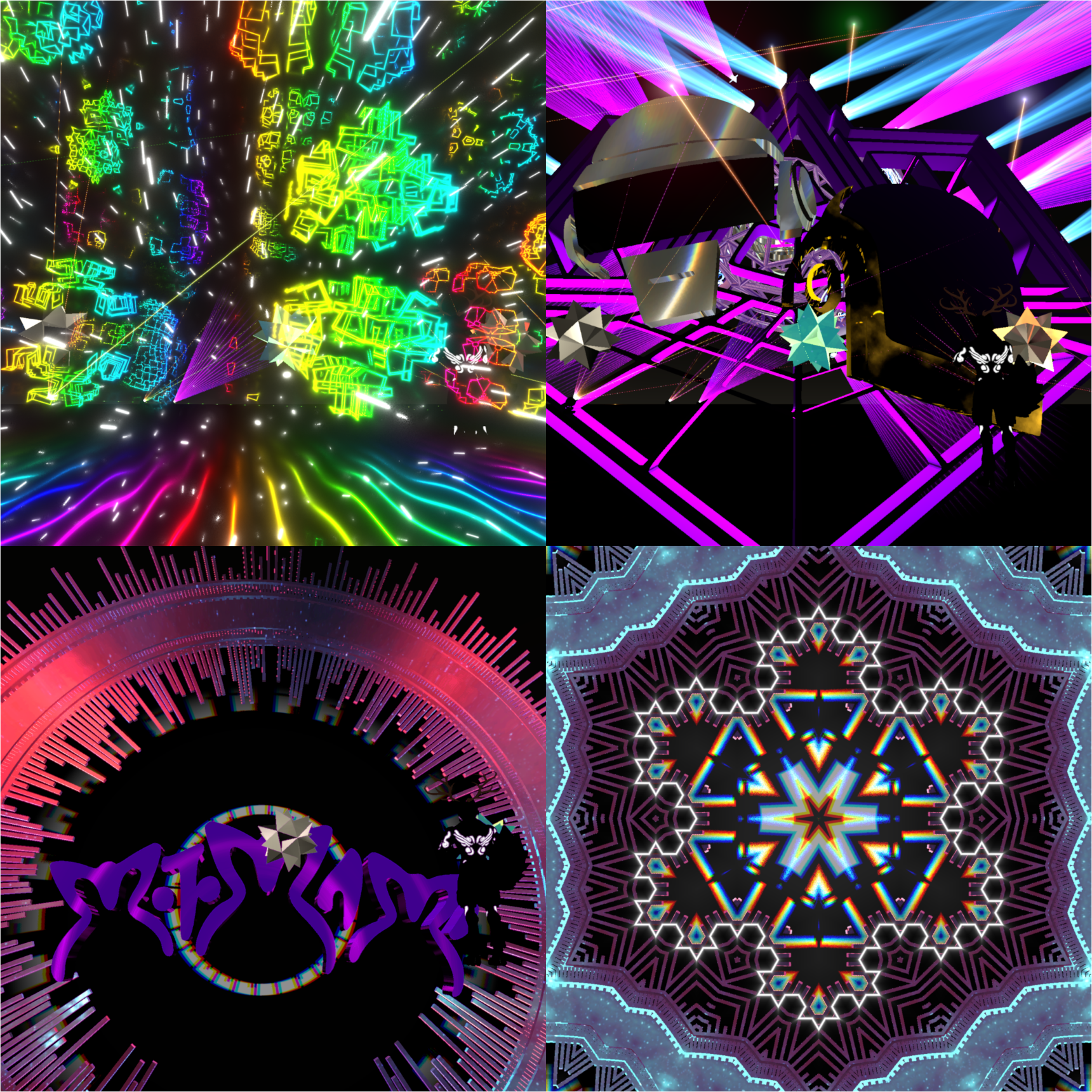 LuoXia´s 945 Animations World – Wolfoshi, French Furry Exploring Worlds in VR