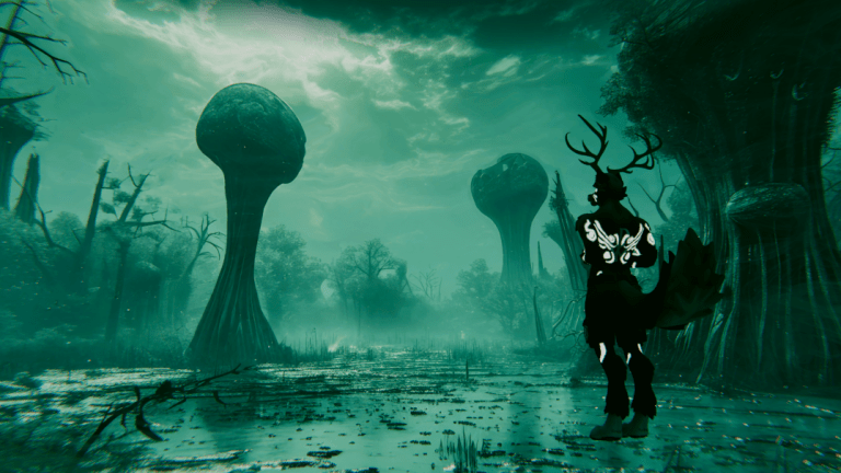 Magic AI-Art˸ Dimensions – Wolfoshi, French Furry Exploring Worlds in VR