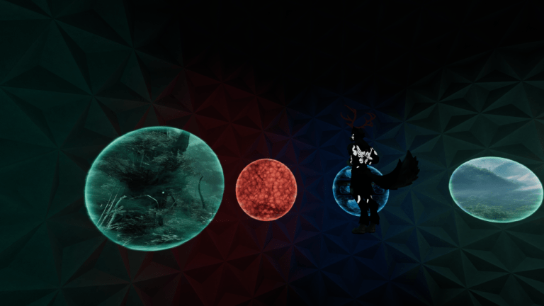 Magic AI-Art˸ Dimensions – Wolfoshi, French Furry Exploring Worlds in VR
