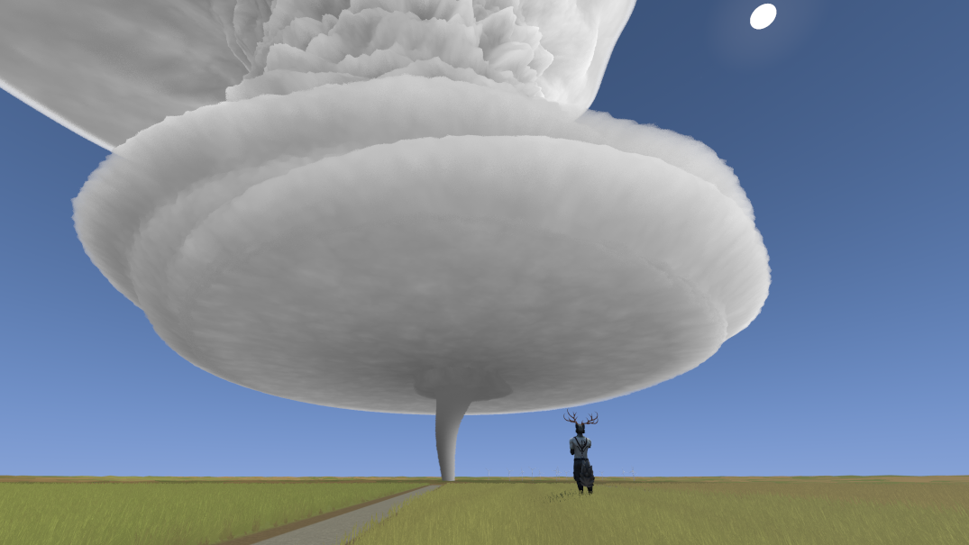 Realistic Tornado – Wolfoshi, French Furry Exploring Worlds in VR