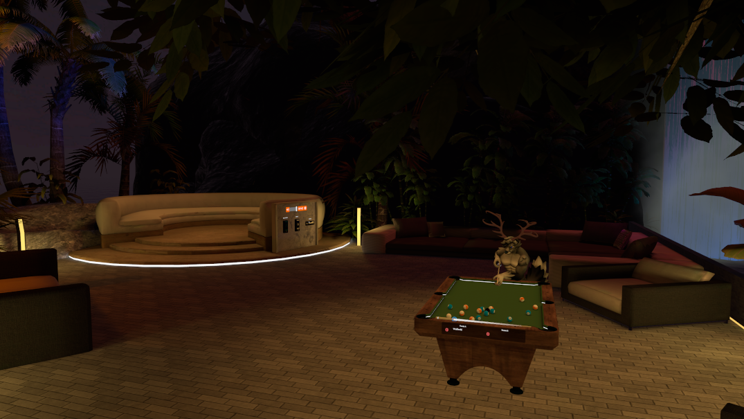 Area55˸ Sunset Lounge – Wolfoshi, French Furry Exploring Worlds in VR