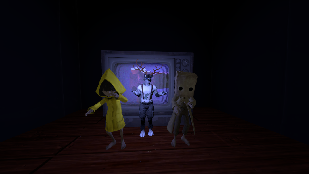 Little Nightmares Hangout – Wolfoshi, French Furry Exploring Worlds in VR