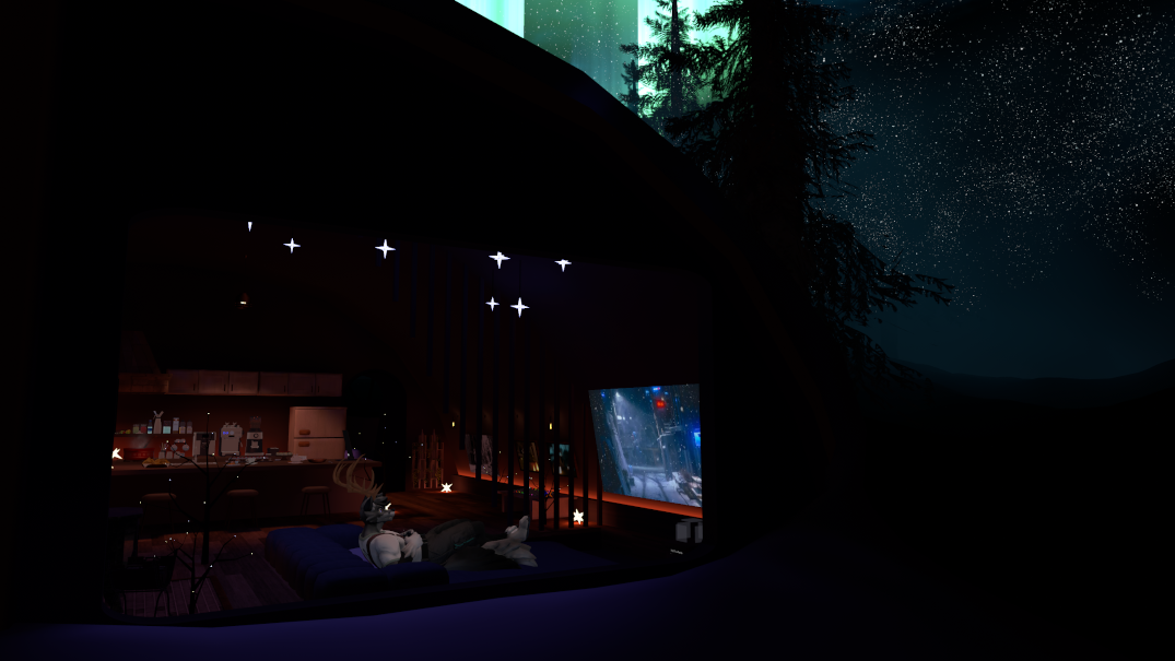 Polar Night – Wolfoshi, French Furry Exploring Worlds in VR