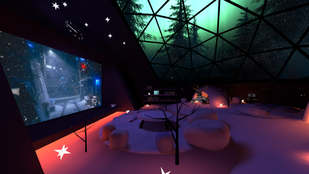 Polar Night – Wolfoshi, French Furry Exploring Worlds in VR