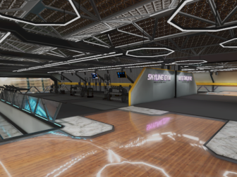 Skyline Gym – Wolfoshi, French Furry Exploring Worlds in VR