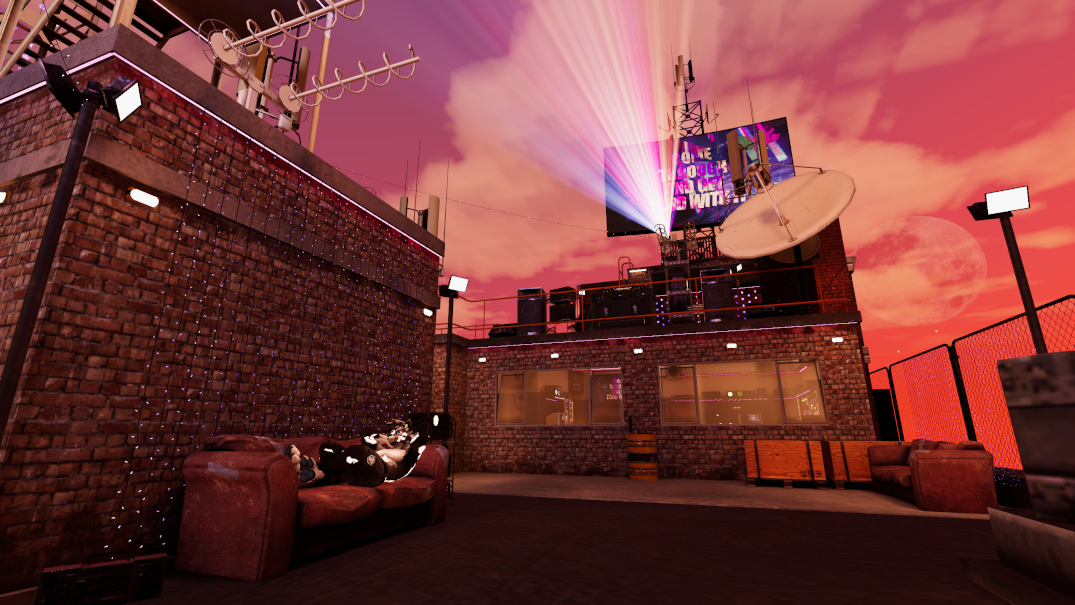 RoofTop Radio – Wolfoshi, French Furry Exploring Worlds in VR