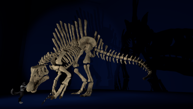 The Dinosaur Bone Gallery Museum. – Wolfoshi, French Furry Exploring ...