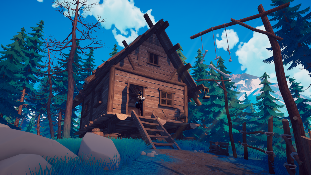森 [forest] – Wolfoshi, French Furry Exploring Worlds in VR