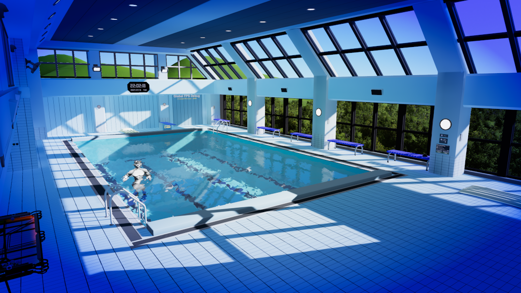 THE Swimming Pool – Wolfoshi, French Furry Exploring Worlds in VR