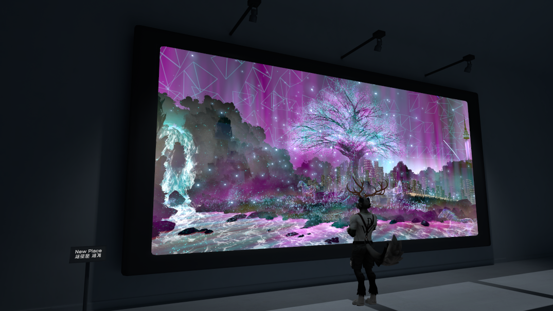 VR art ‘New place’ – Wolfoshi, French Furry Exploring Worlds in VR