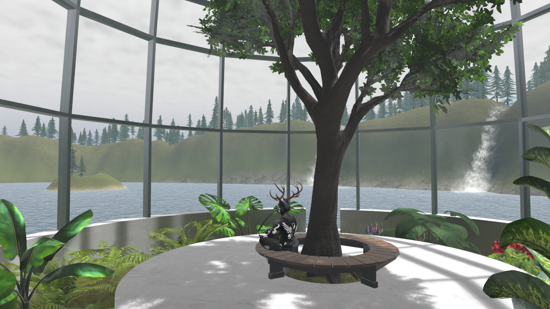 Crater Lake – Wolfoshi, French Furry Exploring Worlds in VR