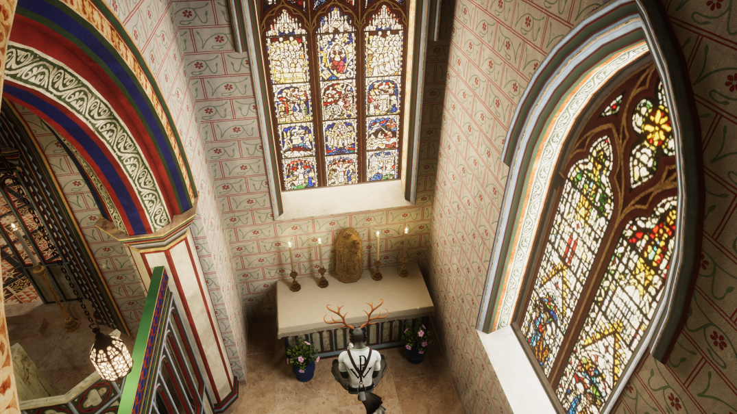 Lidgate Church – Wolfoshi, French Furry Exploring Worlds in VR