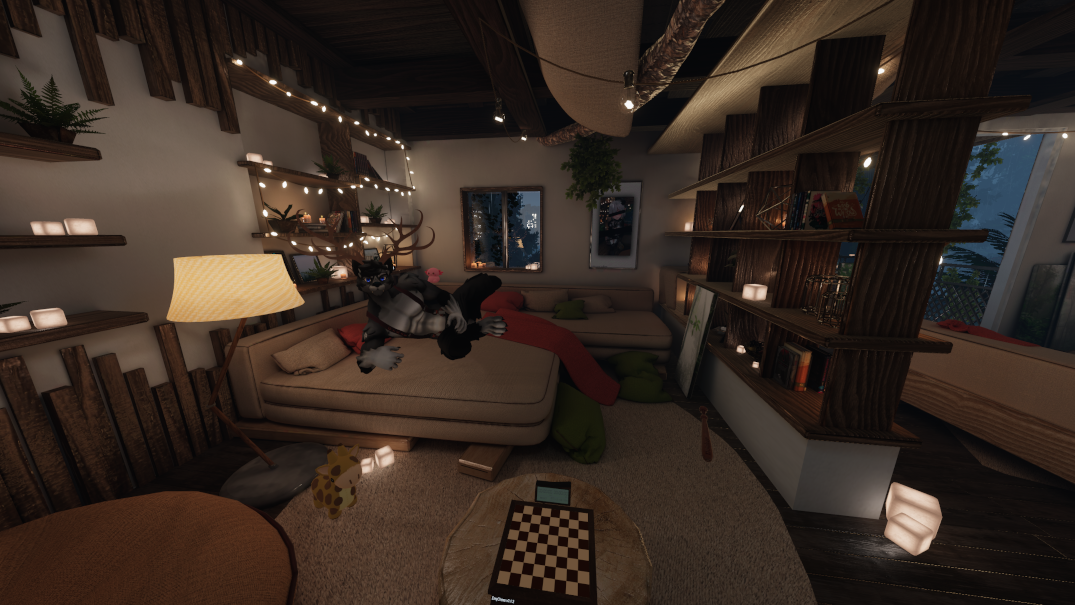 Urban Refuge – Wolfoshi, French Furry Exploring Worlds in VR