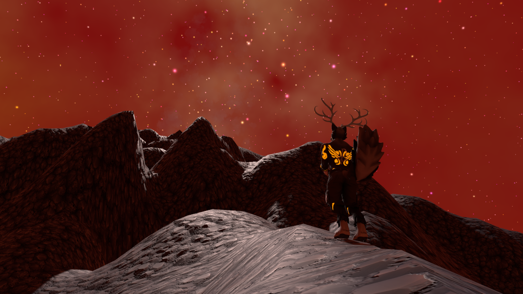 みんボル Volcano with Everybody – Wolfoshi, French Furry Exploring Worlds in VR