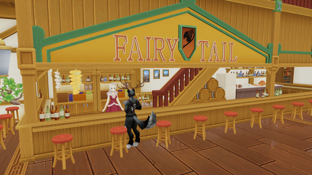 Fairy Tail Guild Hall – Wolfoshi, French Furry Exploring Worlds in VR