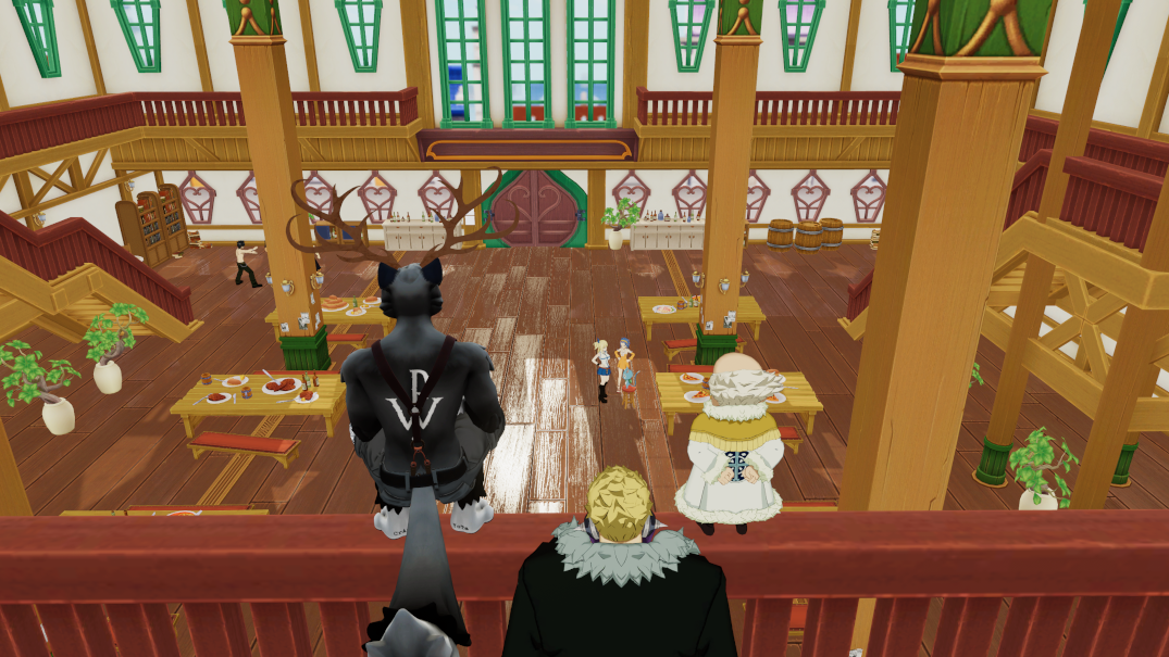 Fairy Tail Guild Hall – Wolfoshi, French Furry Exploring Worlds in VR