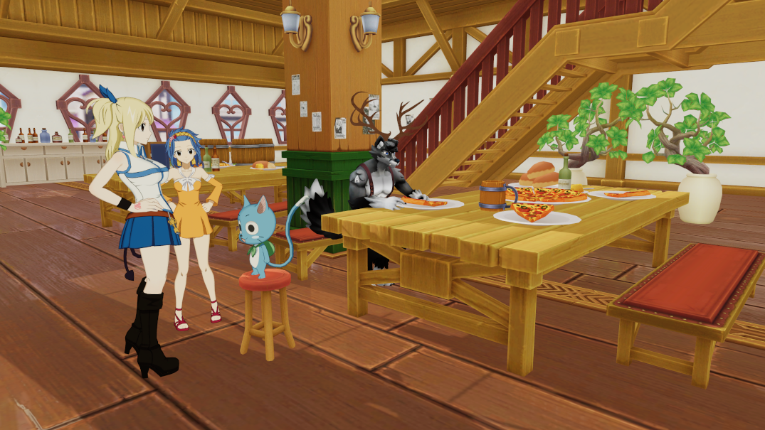 Fairy Tail Guild Hall – Wolfoshi, French Furry Exploring Worlds in VR