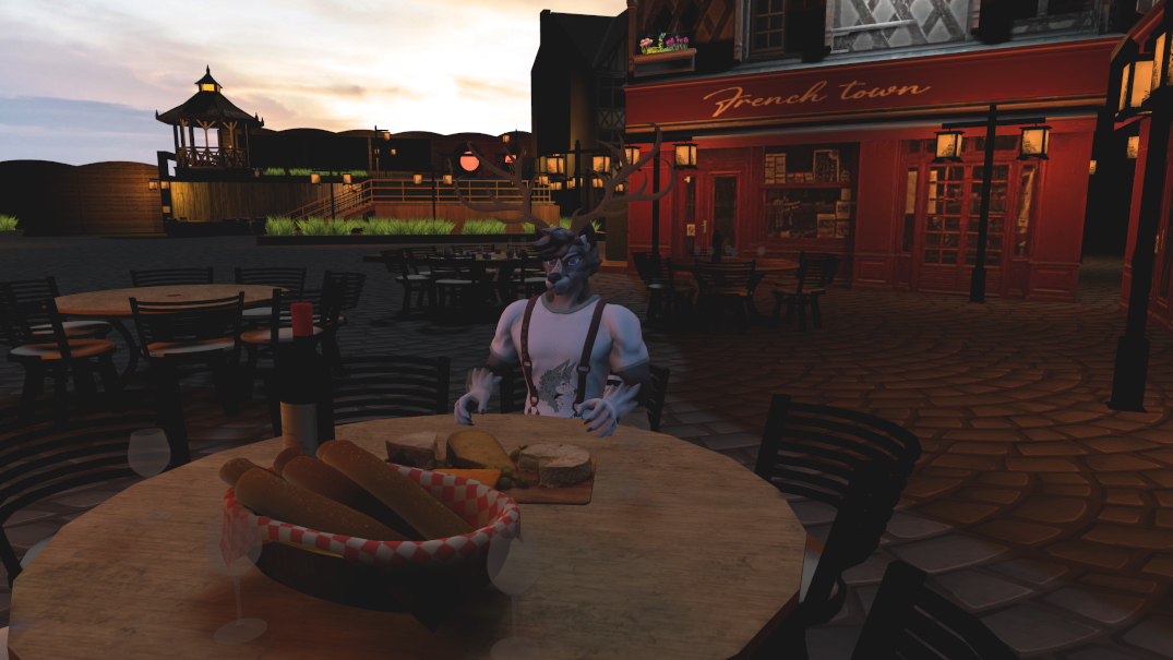 French town – Wolfoshi, French Furry Exploring Worlds in VR