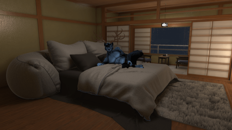 LiveHouse_MMD – Wolfoshi, French Furry Exploring Worlds in VR